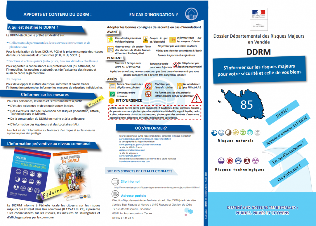 Dossier Départemental des Risques Majeurs (DDRM)