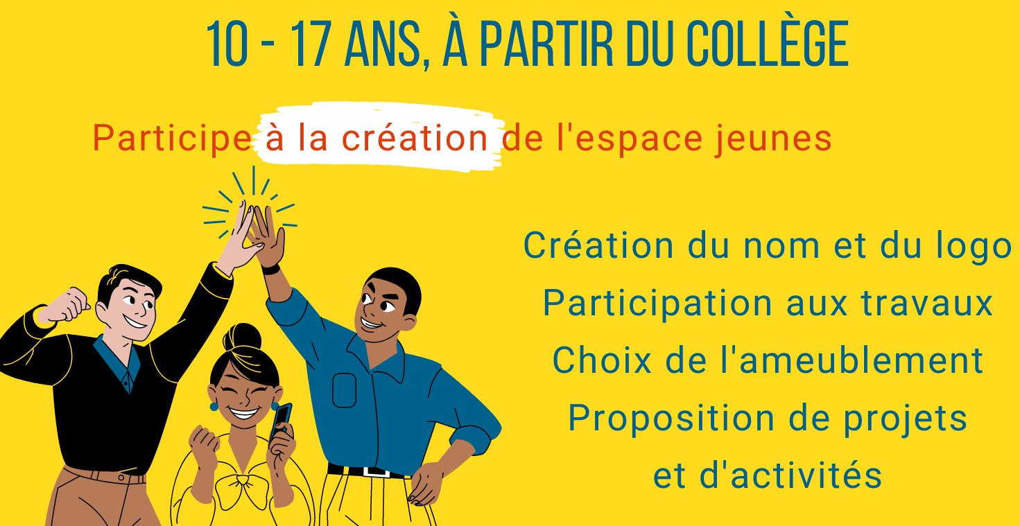 Ouverture de l'espace jeunes